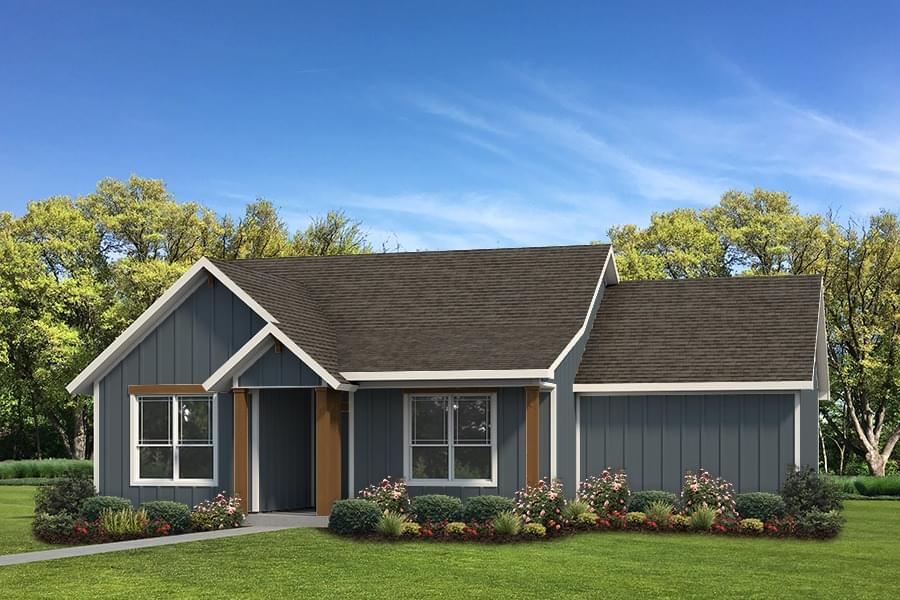 The Velasco Custom Home Plan in Colorado County, TX from Tilson Homes