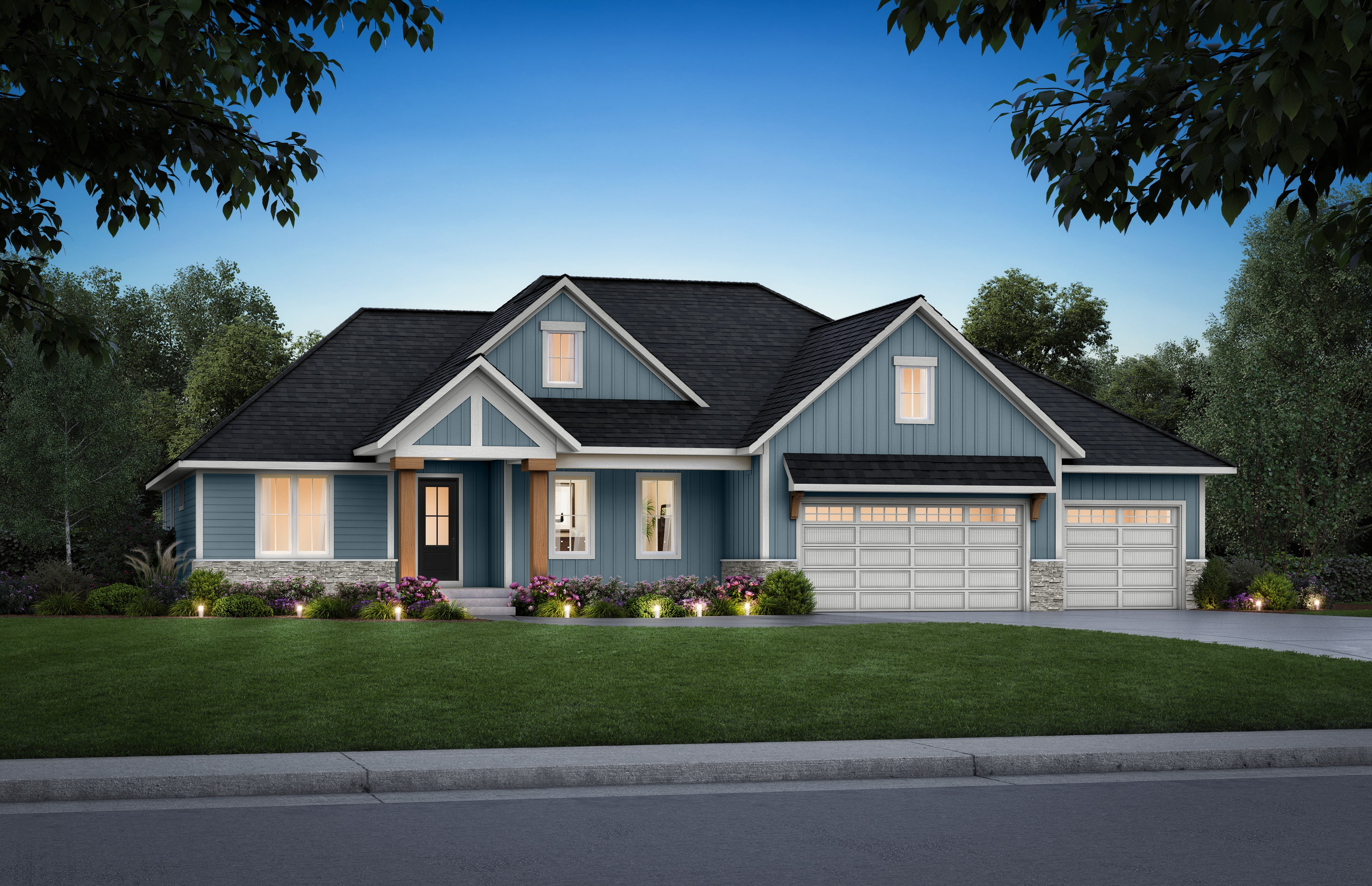 The Custom 706 New Home from Creative Homes