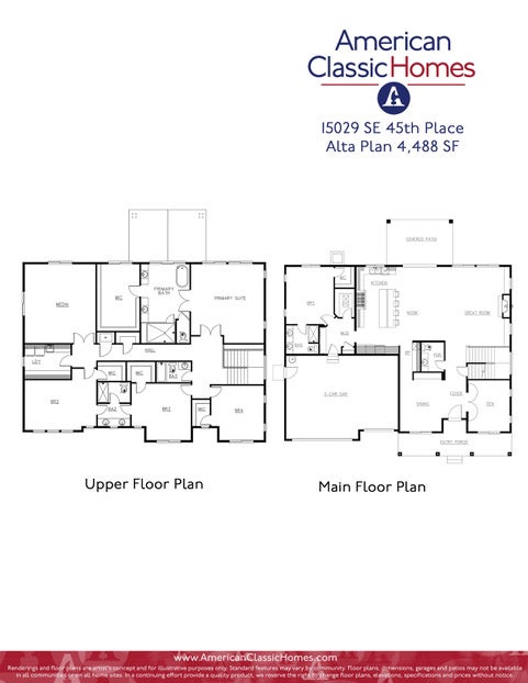 The Alta New Home from American Classic Homes