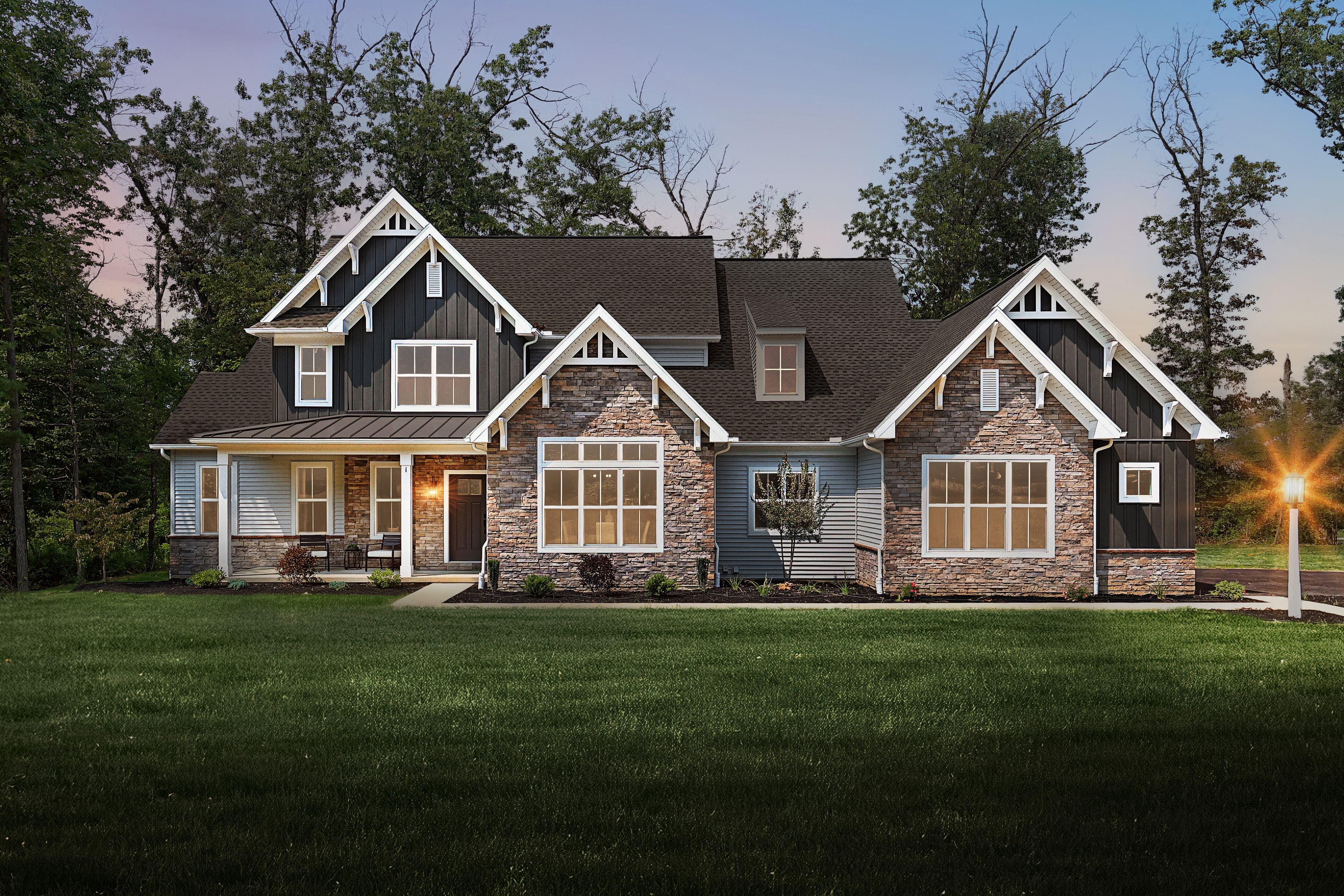 Design Your New Home Exterior | New Homes in PA | Landmark Homes